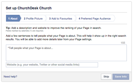 How to create a Facebook page for your church