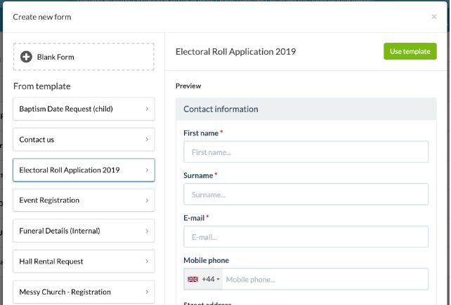 Manage your Electoral Roll Refresh easily with ChurchDesk